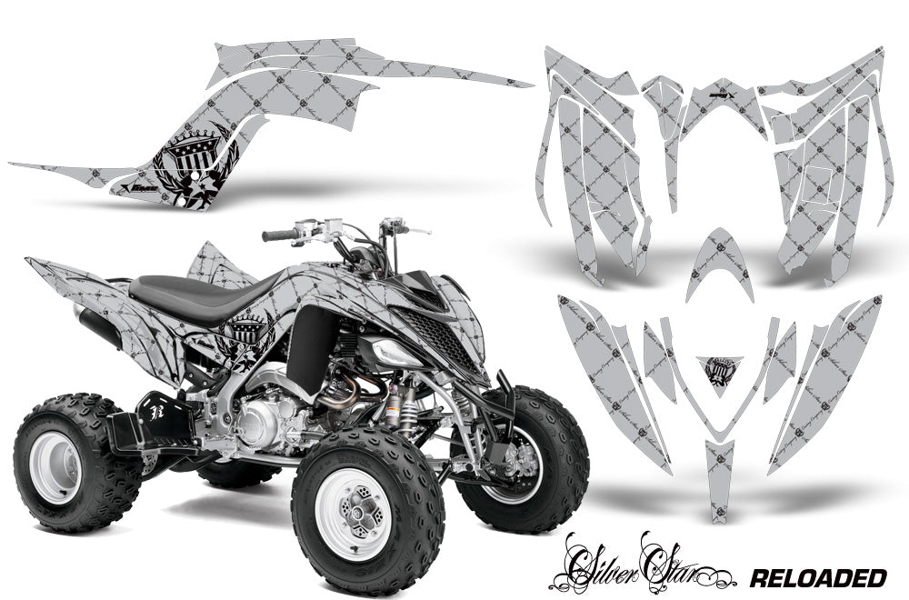 ATV Graphics Kit Decal Sticker Wrap For Yamaha Raptor 700R – All ...