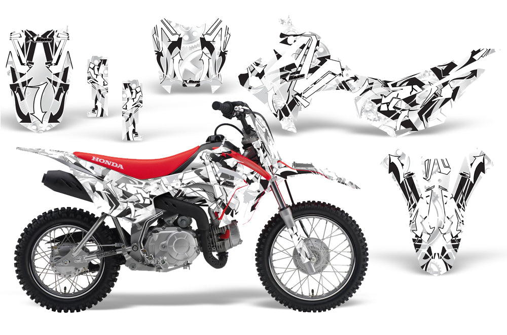 Dirt Bike Decal Graphic Kit Wrap For Honda CRF110 CRF 110 – All Terrain ...