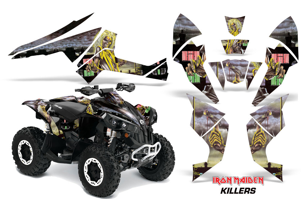 ATV Decal Graphics Kit Quad Wrap For Can-Am Renegade 500 X/R 800X/R ...