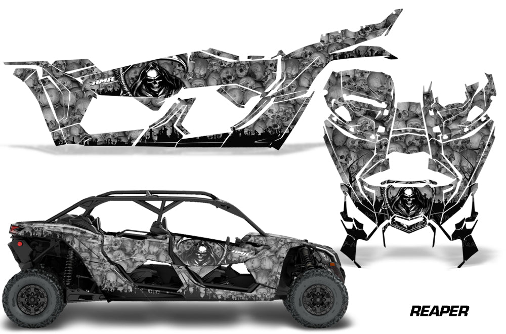 Full Graphics Kit Decal Wrap For Can-Am Maverick X3 MAX DS RS 4D – All ...