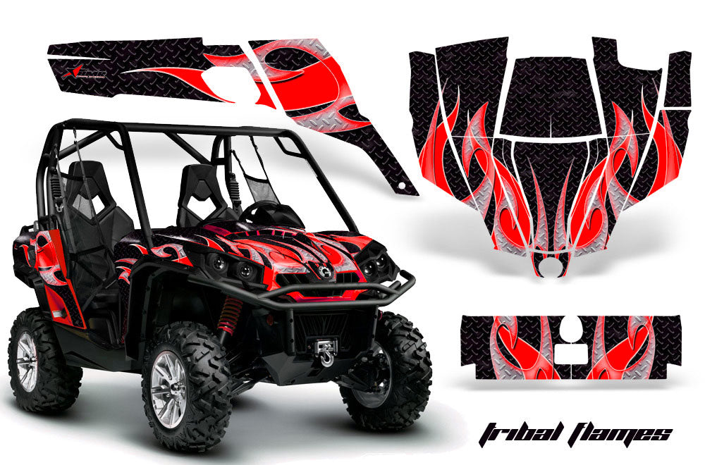 UTV Graphics Kit SXS Decal Sticker Wrap For Can-Am Commander 800 – All ...