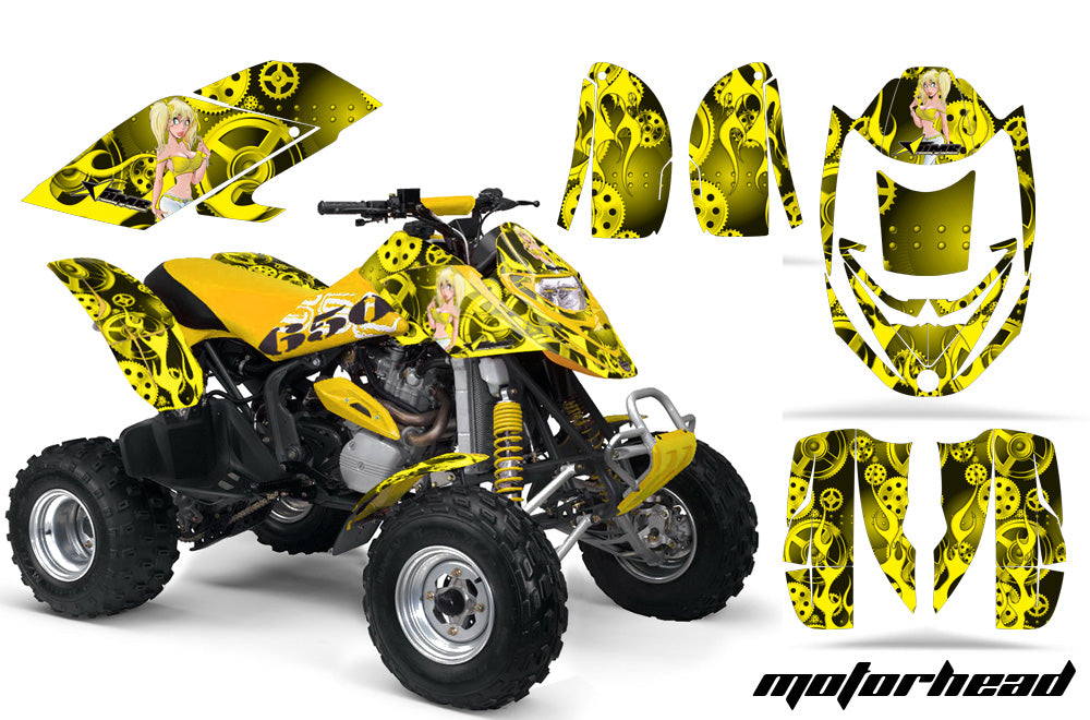 ATV Graphics Kit Decal Quad Wrap For Can-Am Bombardier DS650 DS – All ...