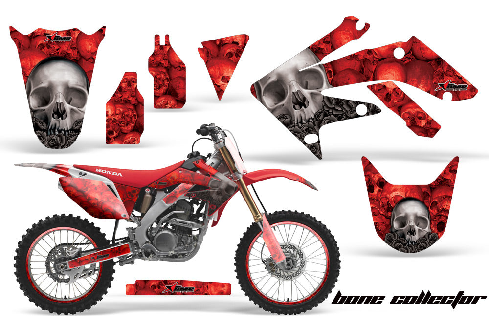Graphics Kit Decal Sticker Wrap + # Plates For Honda CRF250R 2004-2009 ...