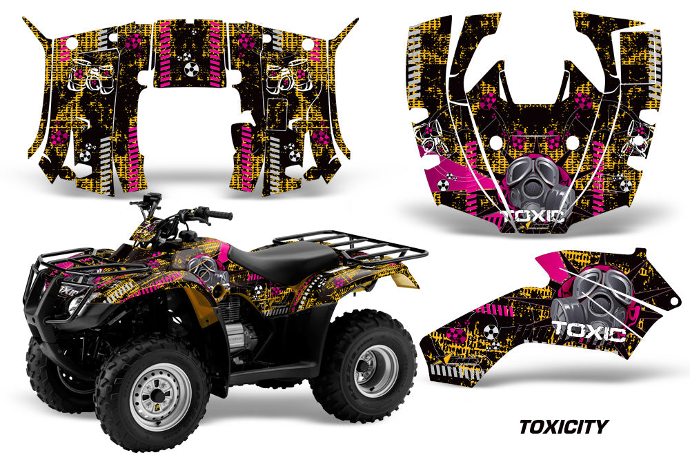 ATV Decal Graphics Kit Quad Wrap For Honda FourTrax Recon – All Terrain ...