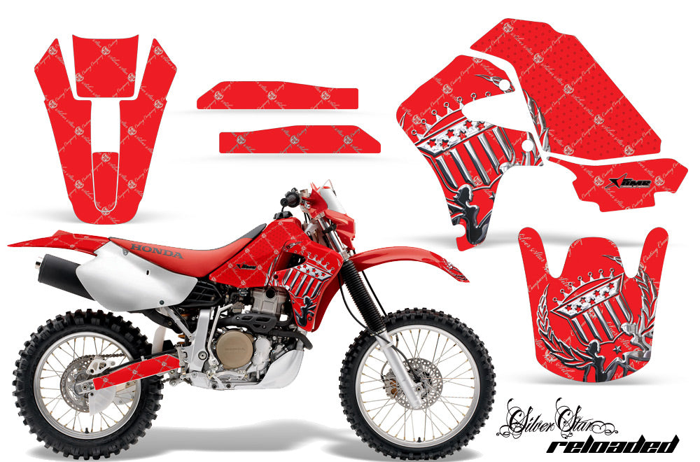 Graphics Kit Decal Sticker Wrap + # Plates For Honda XR650R – All ...