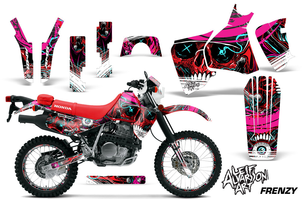 Graphics Kit Decal Sticker Wrap + # Plates For Honda XR650L – All ...