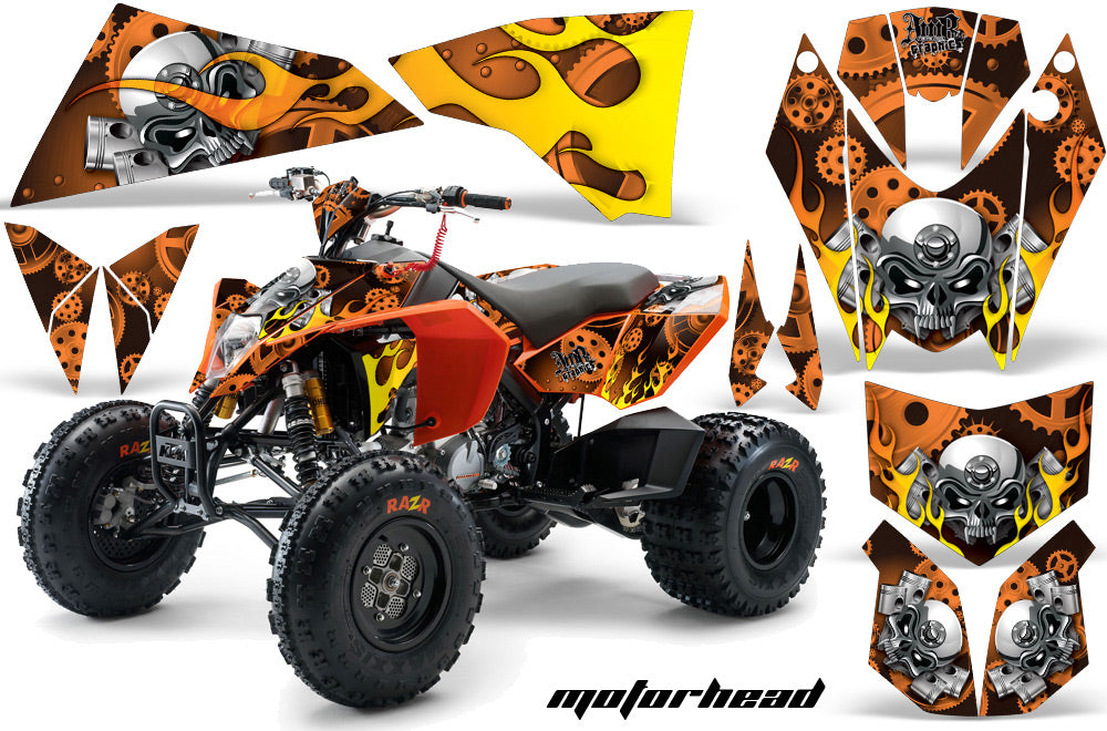 ATV Decal Graphics Kit Quad Wrap For KTM 450 450XC 525 525XC – All ...
