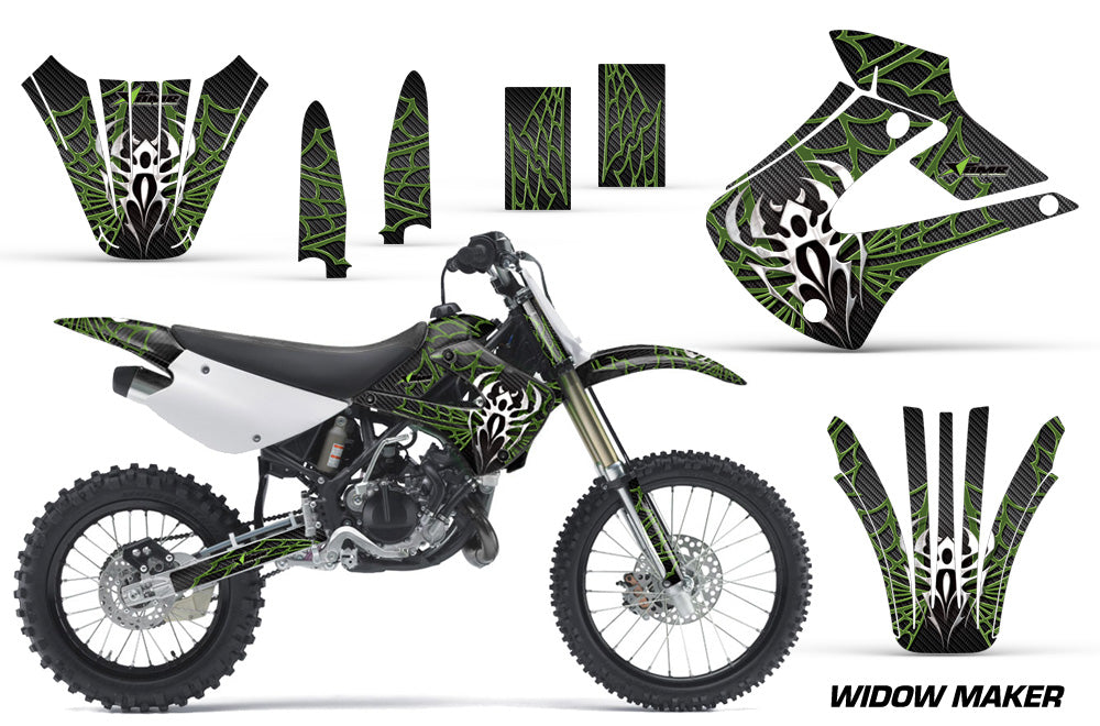 Dirt Bike Graphics Kit Decal Wrap For Kawasaki KX85 KX100 – All Terrain ...