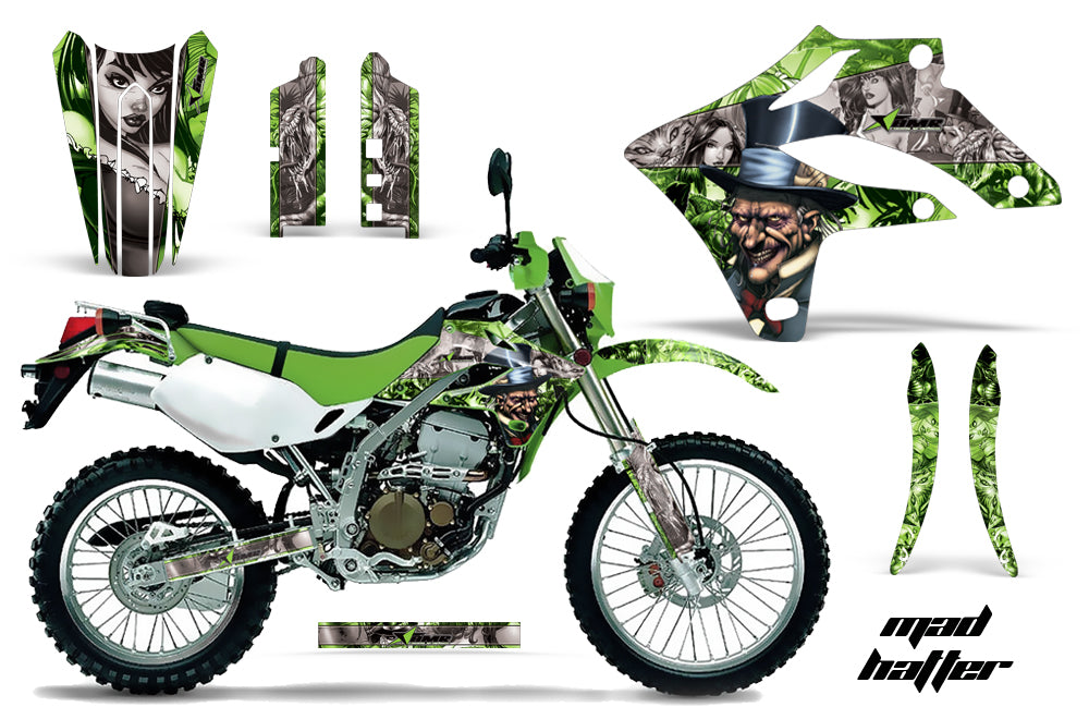 Dirt Bike Graphics Kit MX Decal Wrap For Kawasaki KLX250S – All Terrain ...