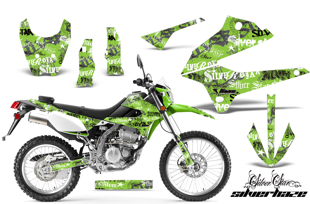 Dirt Bike Decals Graphics Kit Sticker Wrap For Kawasaki KLX250 – All ...