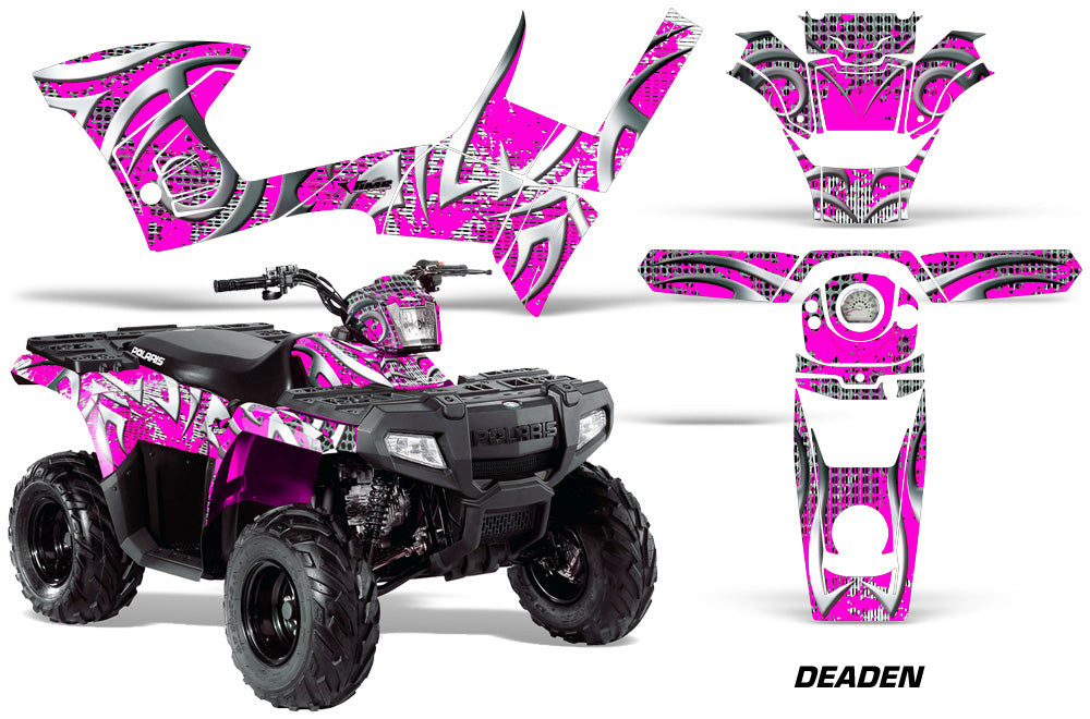ATV Graphics Kit Decal Sticker Wrap For Polaris Sportsman 90/110 – All ...