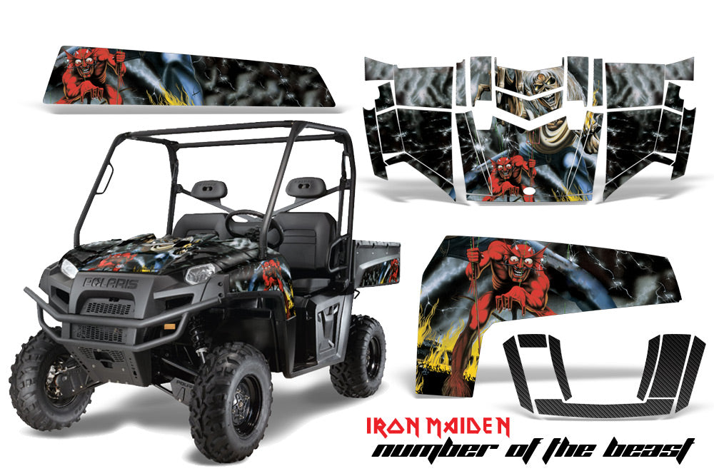 UTV Decal Graphics Kit Wrap For Polaris Ranger XP 500/800/900D – All ...
