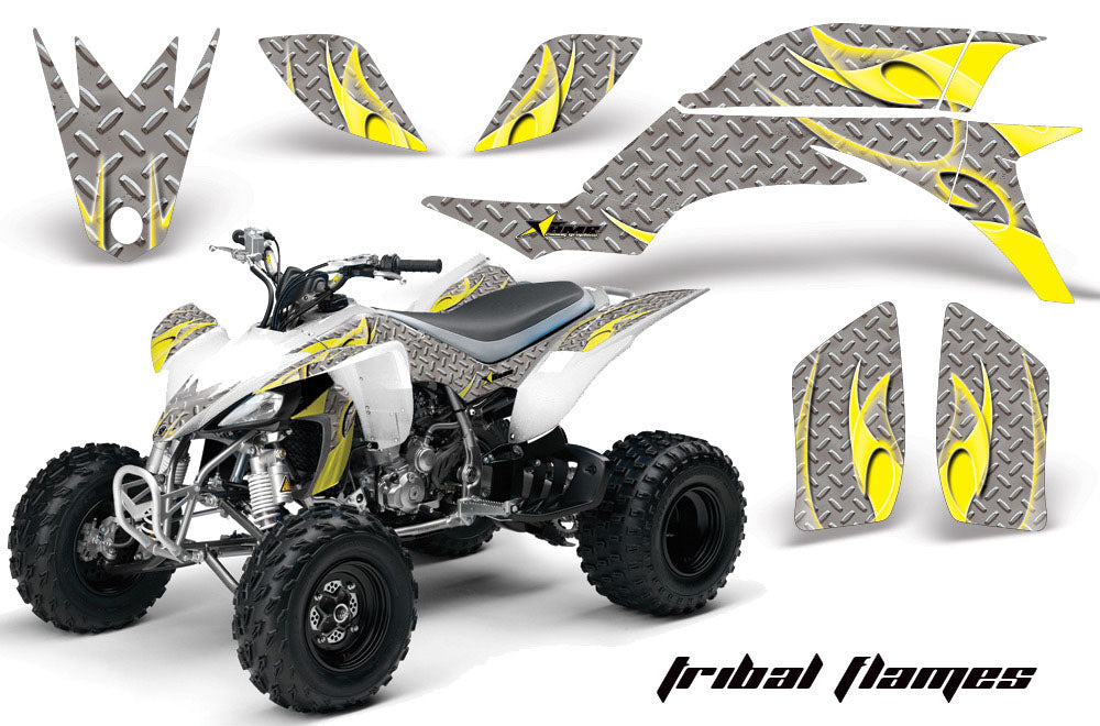 ATV Graphics Kit Quad Decal Sticker Wrap For Yamaha YFZ450 – All ...