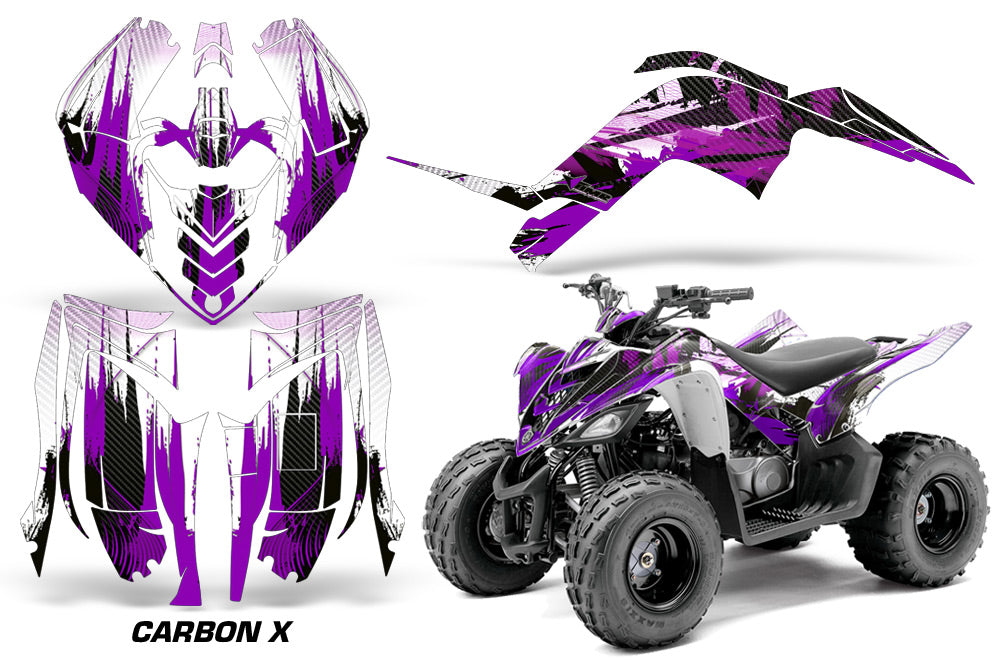 ATV Graphics Kit Decal Sticker Wrap For Yamaha Raptor 90 YFM90 – All ...