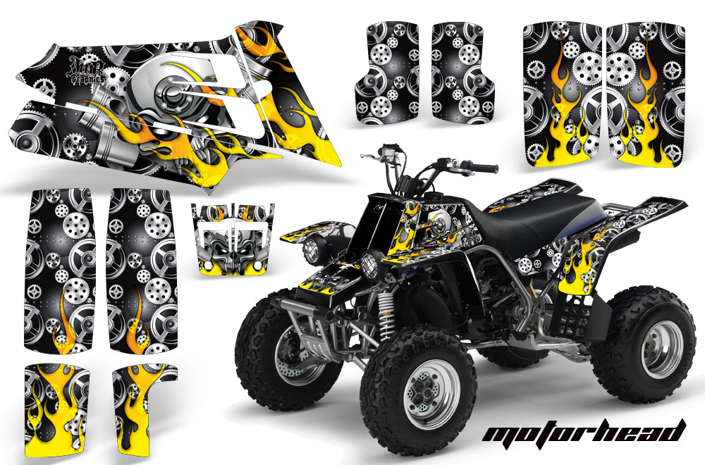 ATV Graphics Kit Quad Decal Sticker Wrap For Yamaha Banshee 350 – All ...
