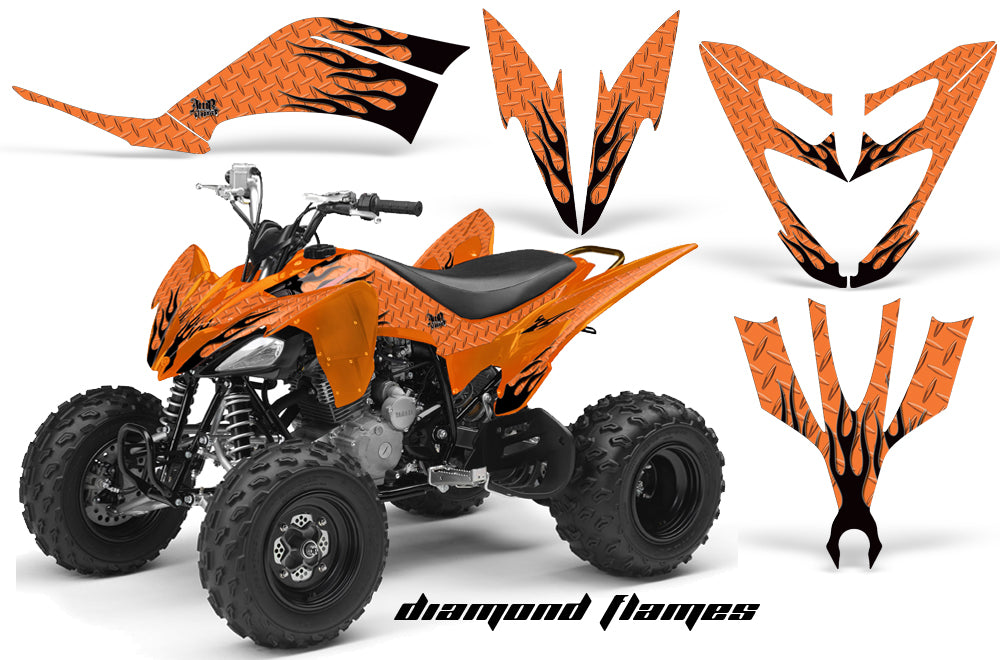 ATV Decal Graphic Kit Quad Sticker Wrap For Yamaha Raptor 250 – All ...