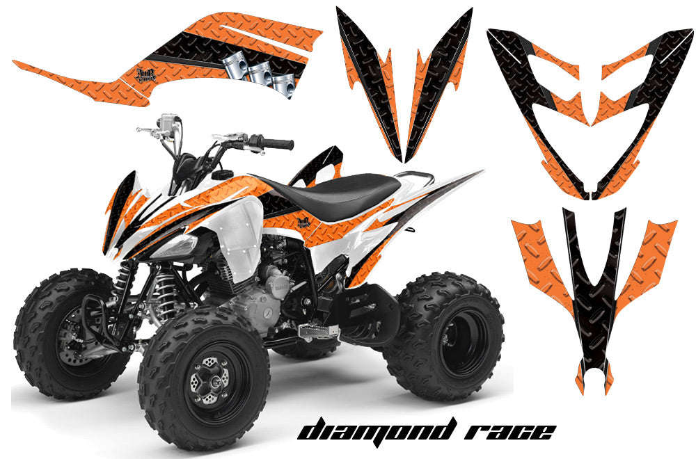 ATV Decal Graphic Kit Quad Sticker Wrap For Yamaha Raptor 250 – All ...