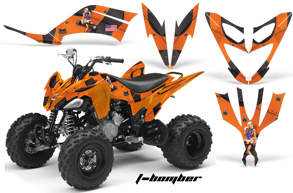 ATV Decal Graphic Kit Quad Sticker Wrap For Yamaha Raptor 250 – All ...