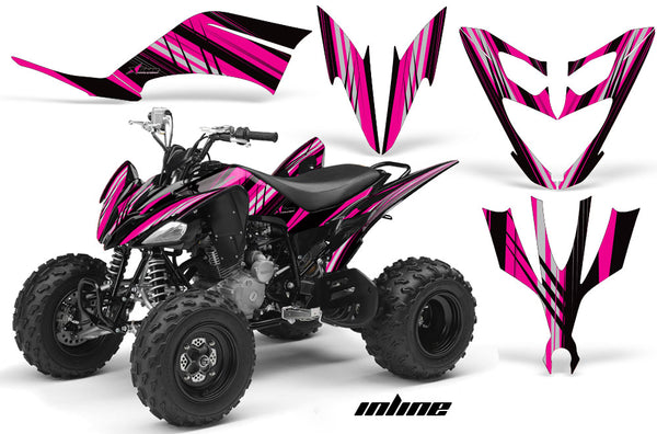 ATV Decal Graphic Kit Quad Sticker Wrap For Yamaha Raptor 250 – All ...
