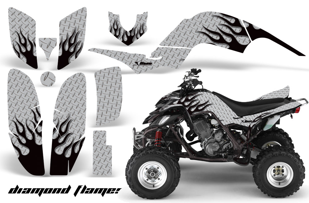 ATV Decal Graphics Kit Quad Sticker Wrap For Yamaha Raptor 660 – All ...