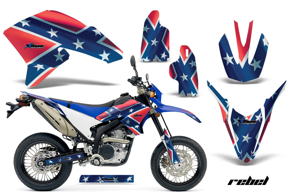 Dirt Bike Decal Graphics Kit Wrap For Yamaha WR250R WR250X – All ...