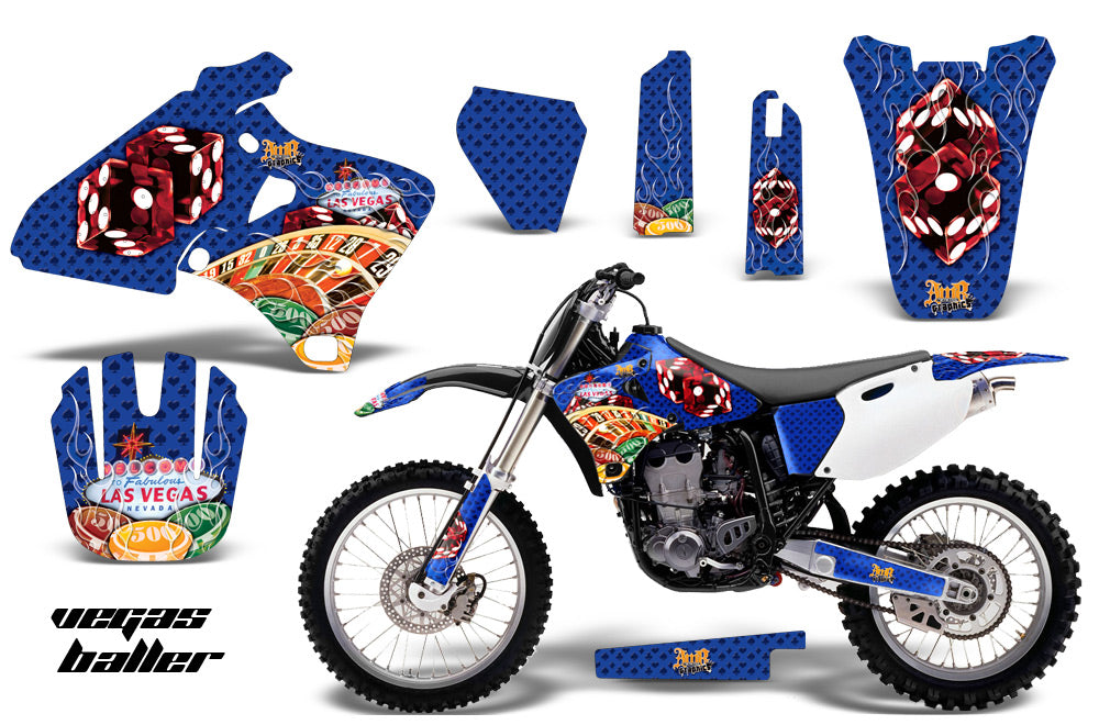 Dirt Bike Graphics Kit Decal Wrap For Yamaha YZ 250F/400F/426F – All ...