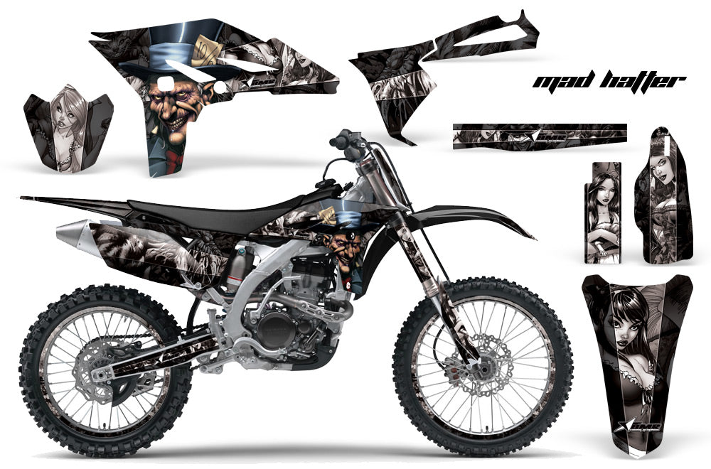 Graphics Kit Decal Sticker Wrap + # Plates For Yamaha YZ250F 2010-2013 ...