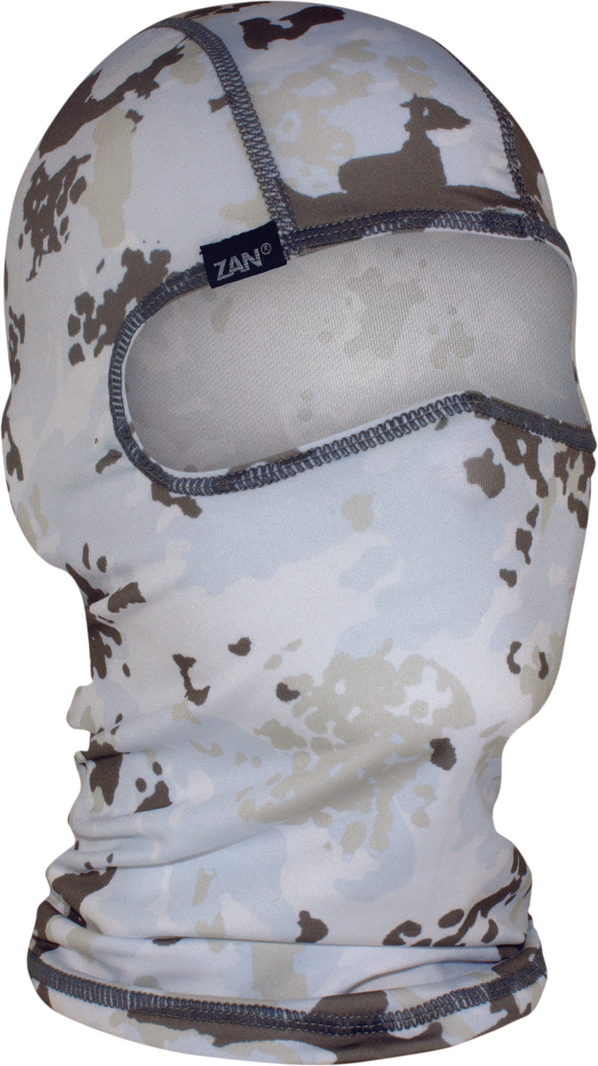 ZAN BALACLAVA POLYESTER WINTER CAMO WBP198 - All Terrain Depot
